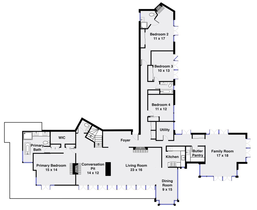 Ennis House Frank Lloyd Wright Floor Plan Wasmuth Portfolio Ennis House Frank Lloyd Wright Floor Plan Wasmuth Portfolio